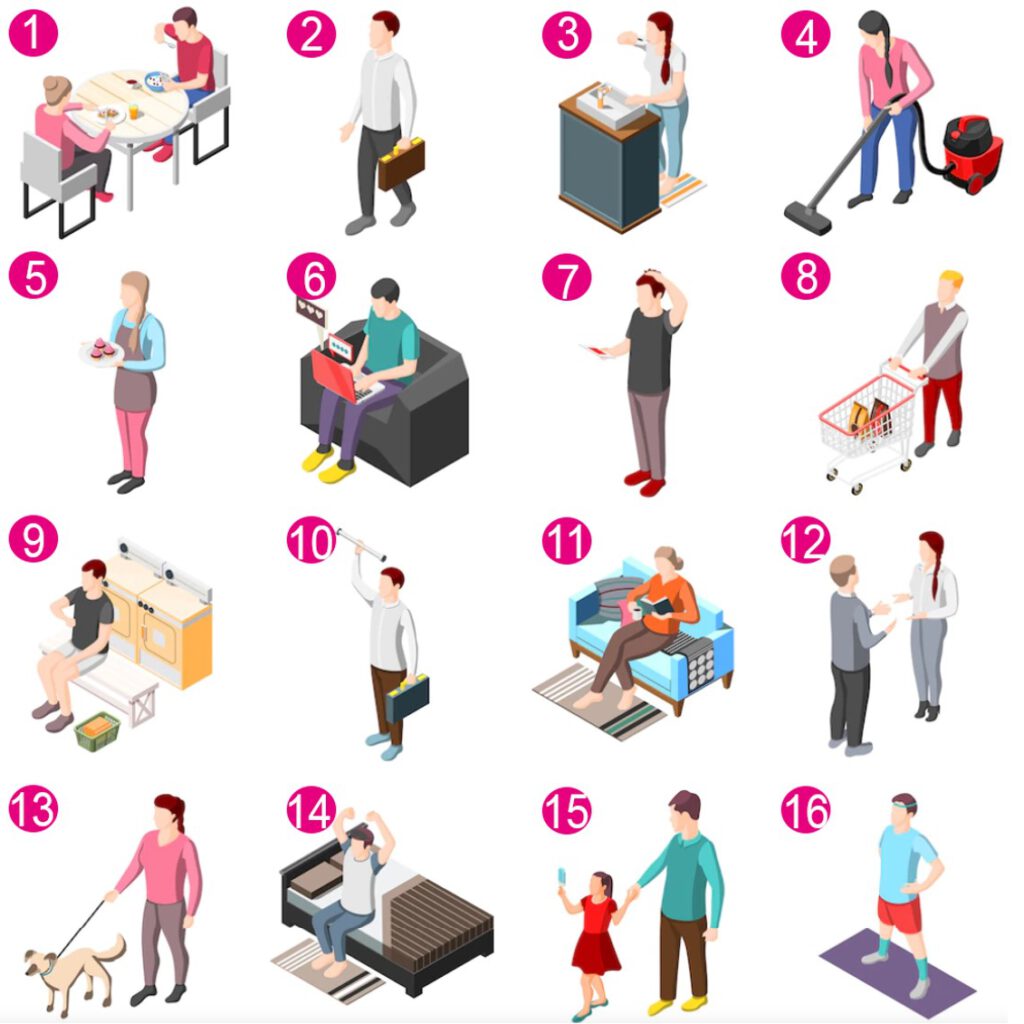 A1 German online exercises