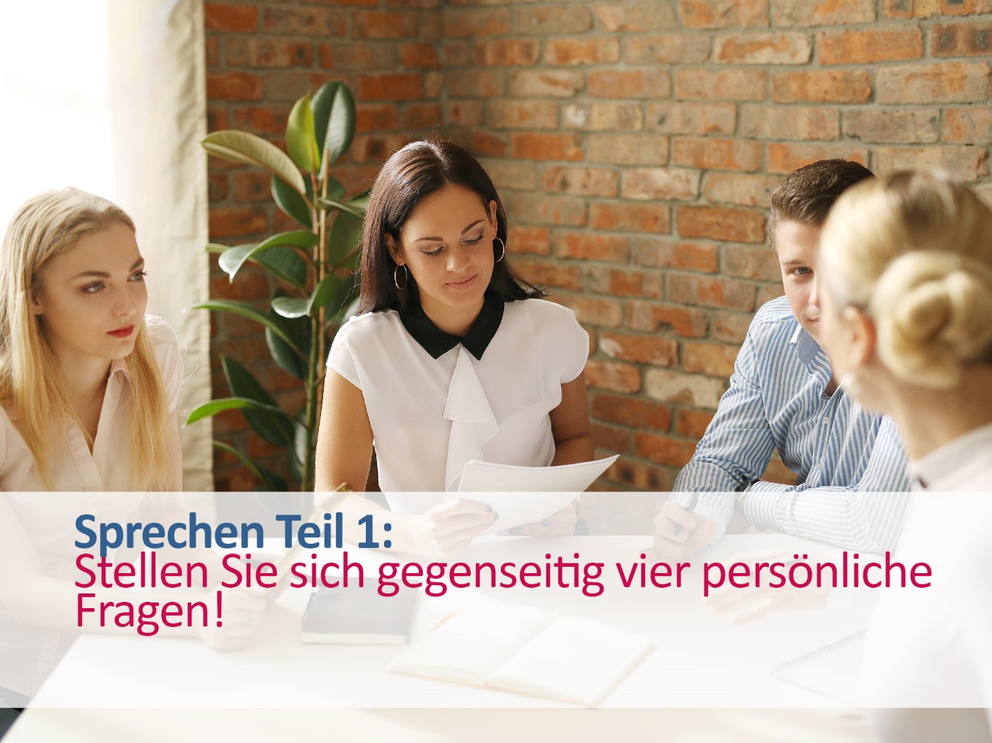 A2-Sprechen Teil 1 (Beispiel)