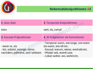 8 - Conjunctions at A2 level